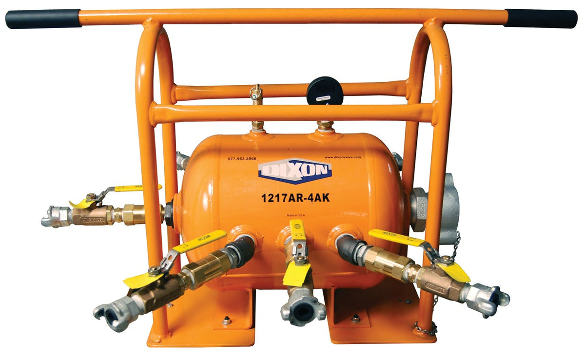 1217AR-4AK Air King by Dixon | ASME Compressed Air Receiver Manifold