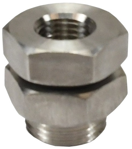 207BH2SS by Dixon Valve | Bulkhead Coupling | 1/8" Female NPT | 5/8" E