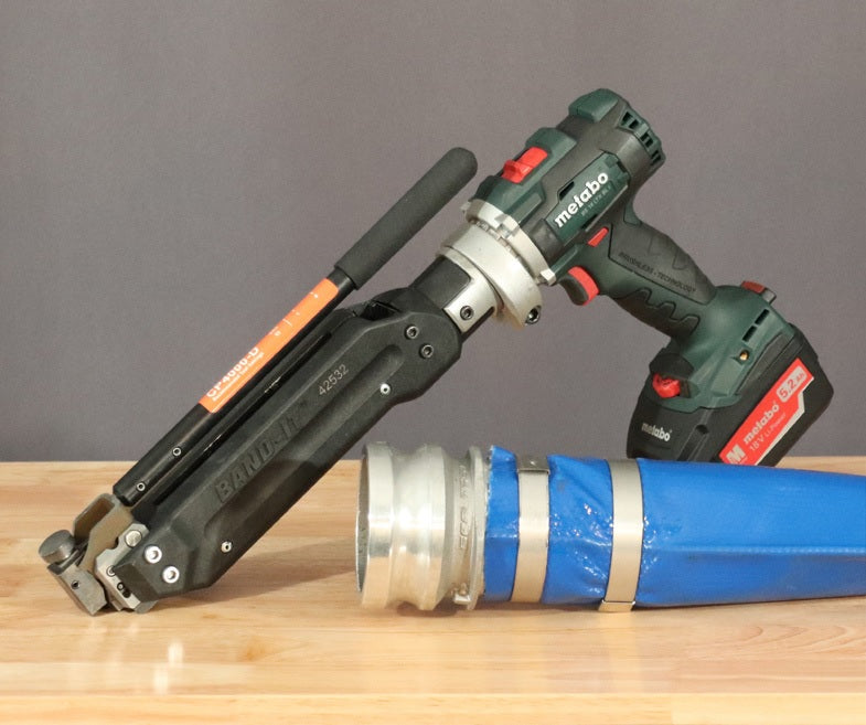 CP4000-D by Band-It | Cordless Center Punch Tool | Installs BAND-IT 5/