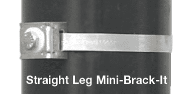 D31599 by Band-It | Mounting Bracket | Straight Leg Mini Brack-it | 30