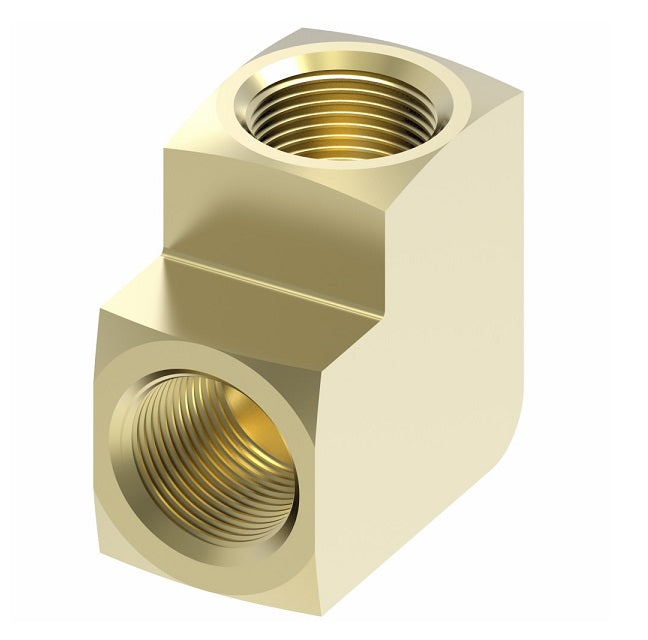 452X4 by Danfoss | Female NPTF/Inverted Flare 90° Elbow Adapter | 1/8"