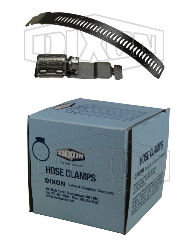 4004 by Dixon Valve | Worm Gear Make-A-Clamp Kit | Box With 10 Adjusta