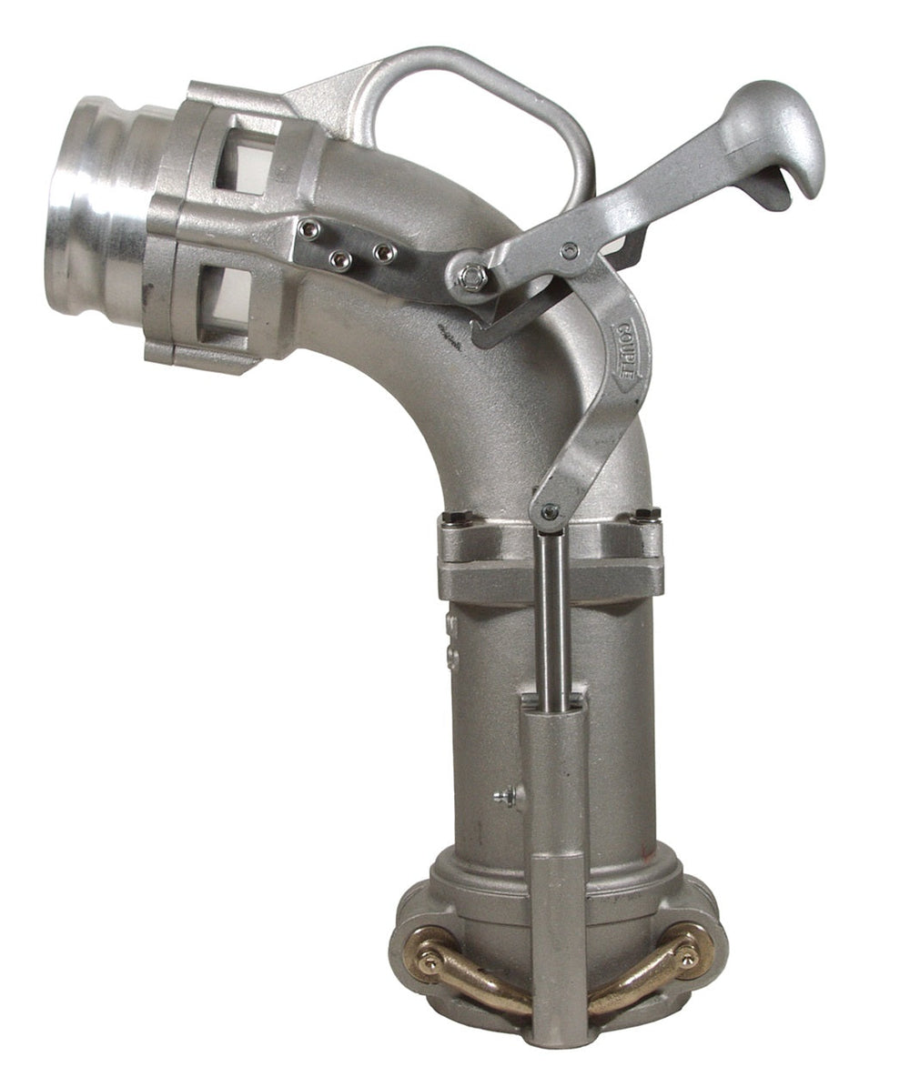 6500XA by Dixon Valve | 6500-Series | Self-Locking Drop Elbow | 4" Siz