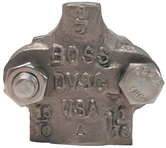 RBU9 by Dixon Valve | Boss® Clamp | 2-Bolt Type | 2-Gripping Fingers