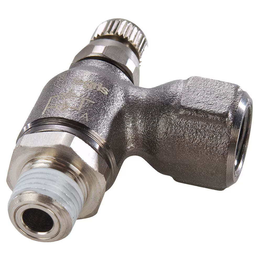 FC708-4 by Parker | Threaded Port Meter Out Flow Control | 1/4" Female