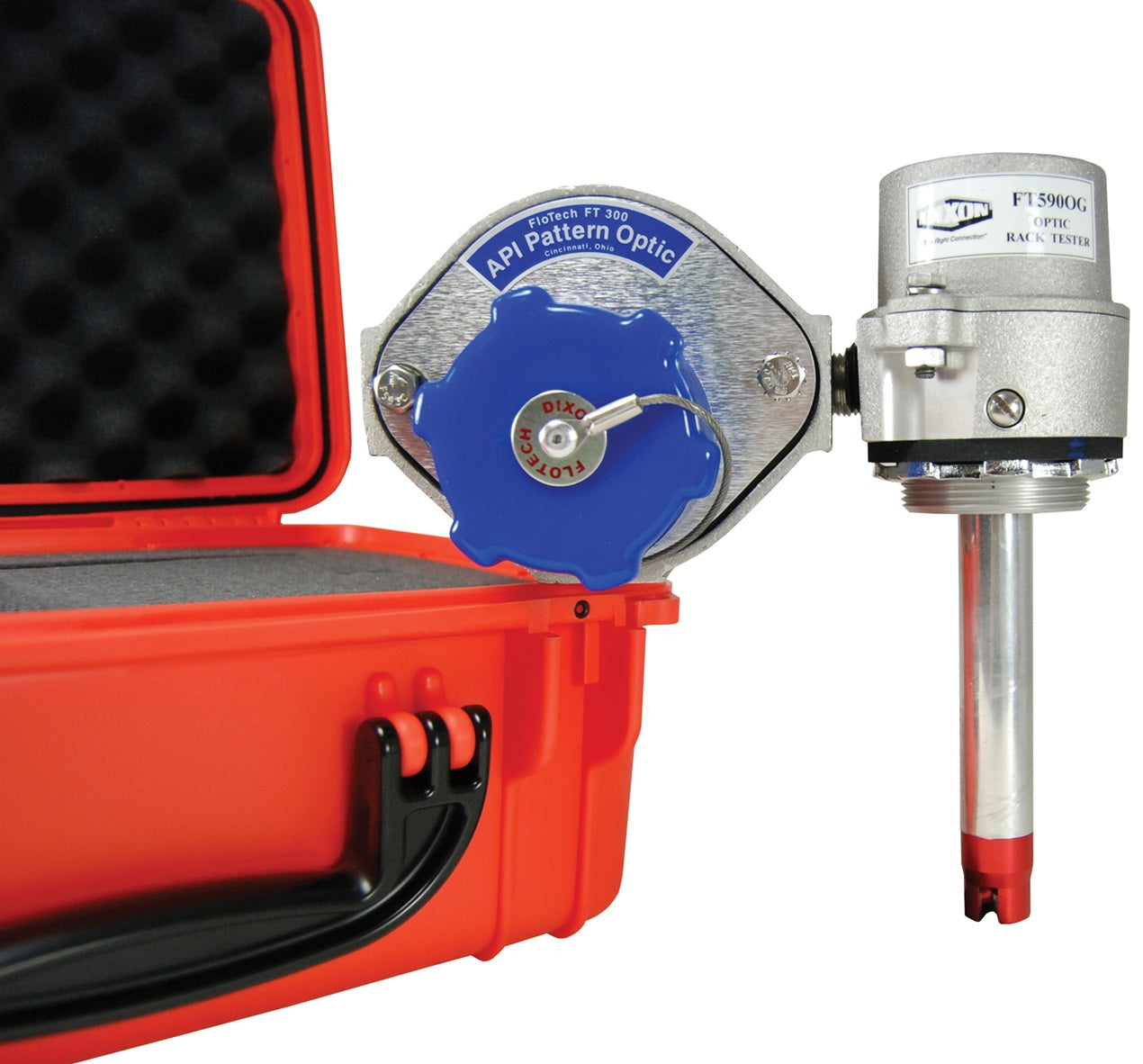 FT590OGT by Dixon Valve | FT590-Series | Rack Tester Optic With Ground