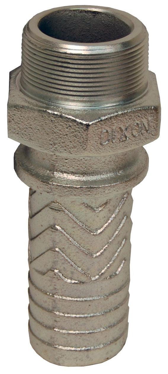 MS46 by Dixon Valve | Boss® Male Stem | 4" Male NPT x 4" Hose Barb | P