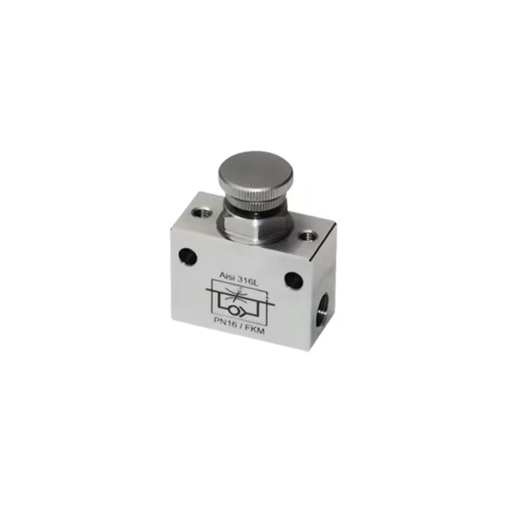 7820 00 10 by Parker | Legris In-Line One-Way Flow Regulator | 1/8" Fe