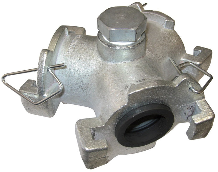 SL10 Sure-Lock® by Dixon Valve | Pneumatic Fitting | Three Way Connect