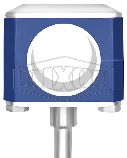 B24-BM-G100 Dixon Valve Sanitary Base Mount Tube Block Hanger - 1" Tub