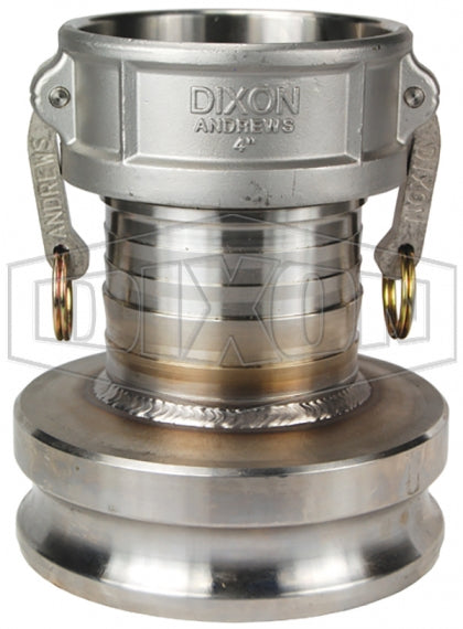 3060-DA-SS by Dixon Valve | Cam & Groove Reducer (Jump Size) Coupling