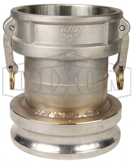 5060-DA-SS by Dixon Valve | Cam & Groove Reducer (Jump Size) Coupling