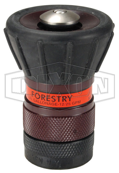 FFN75GHT Dixon Aluminum Forestry Fog Nozzle - 3/4" Female GHT