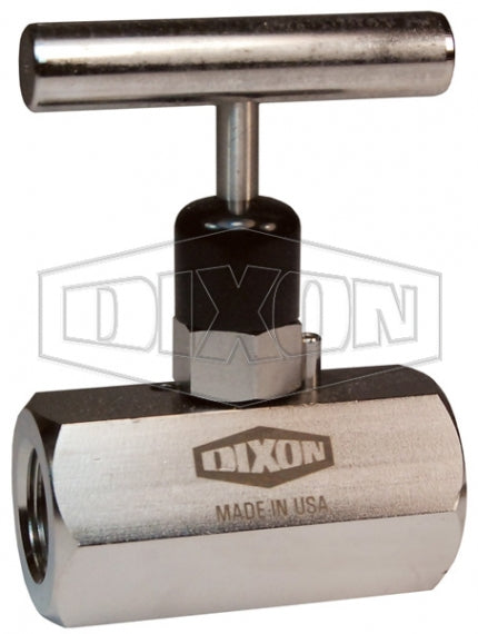 FFS404 by Dixon Valve | Mini Needle Valve | T Design Handle | 1/2" Fem