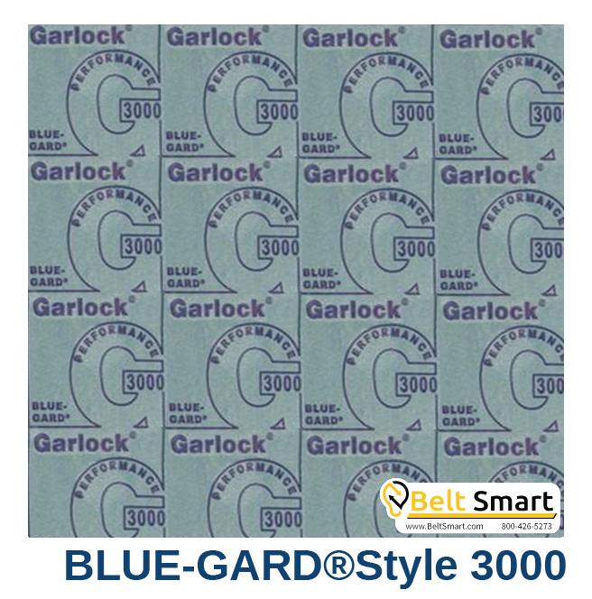 39000-2607 by Garlock | BLUE-GARD® | Style 3000 | 0.125in Thick | 60in